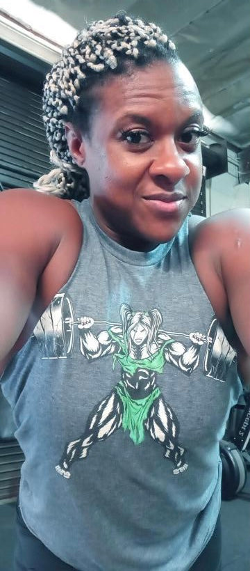 Lady Squatch Squats Sticker - Impact Mouthguards