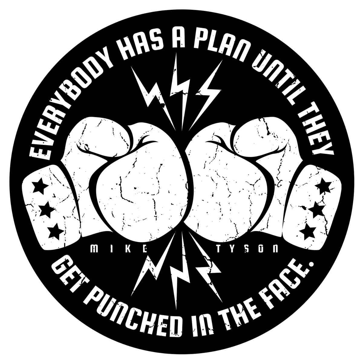 Punched Sticker - Impact Mouthguards